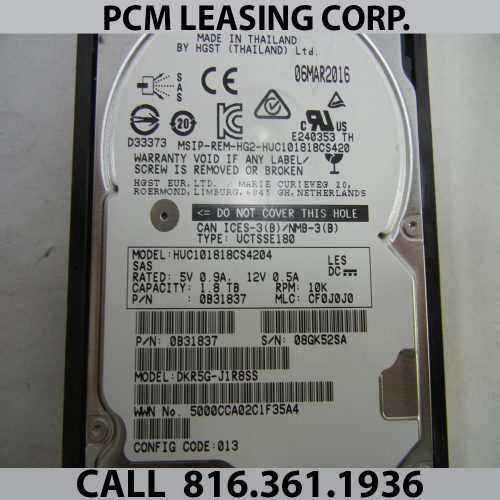 1.8TB, 10K rpm SFF Disk Drive for VSP G1000 Series | Hitachi Universal ...