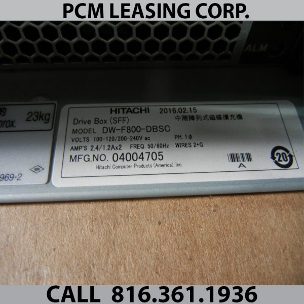 DW-F800-DBSC 24 Drive Expansion Frame for VSP Gx00 Series SANs Part ...